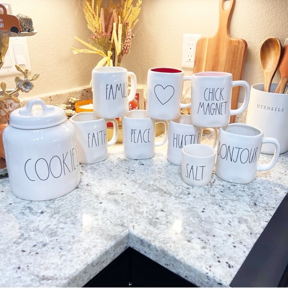 Rae Dunn | Kitchen | Bundle 7 Mugs And Cookie Jar Rae Dunn | Poshmark
